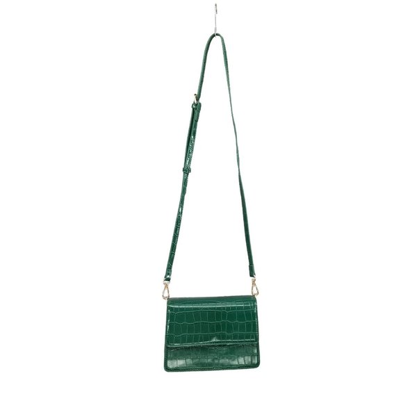 Telena | Bags | Telena Crossbody Shoulder Bag Crocodile Embossed Pu ...